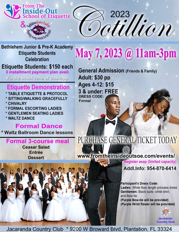 2023 Cotillion - From The Inside Out